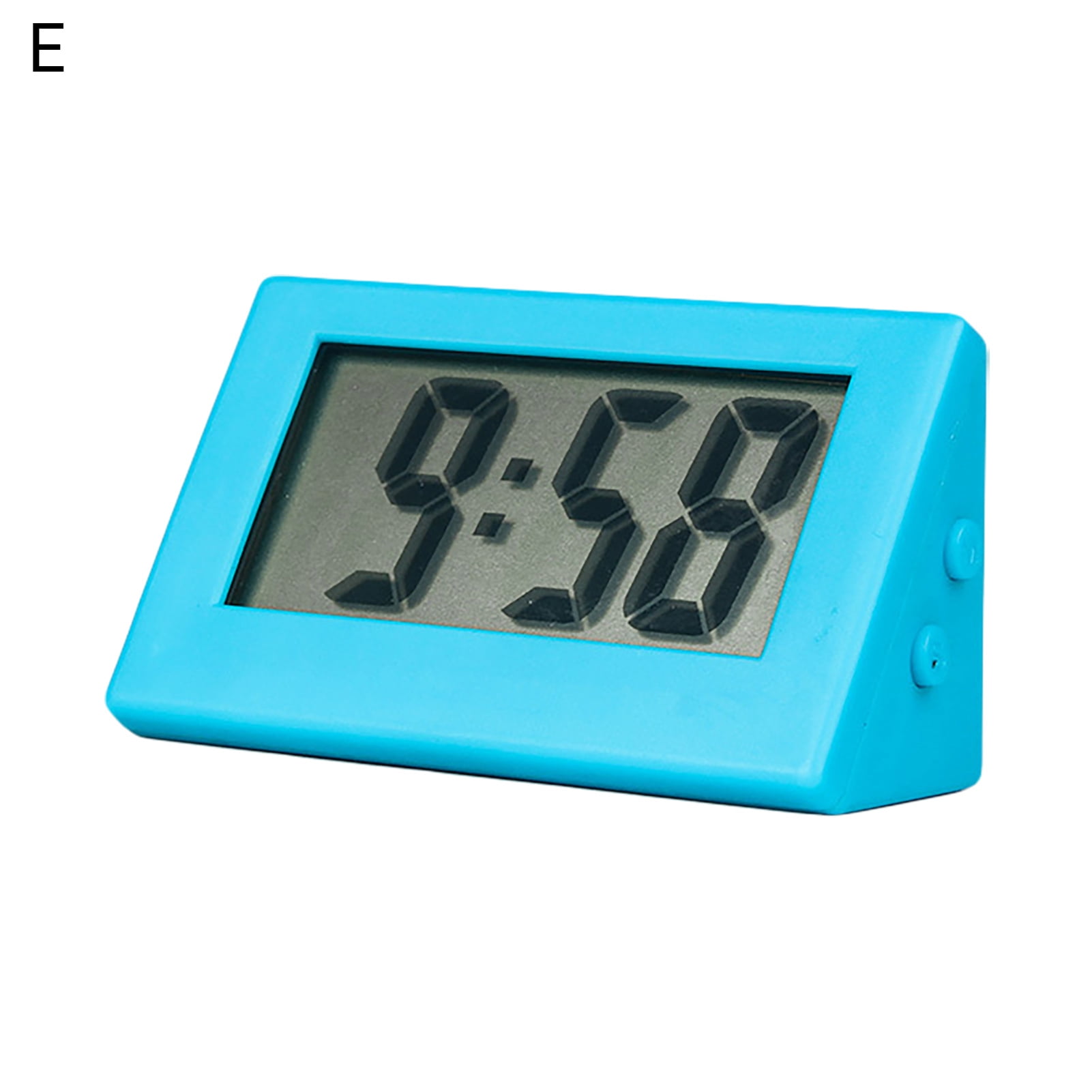 Welling Electronic Clock Self-adhesive Mini LCD Display Large Screen ...
