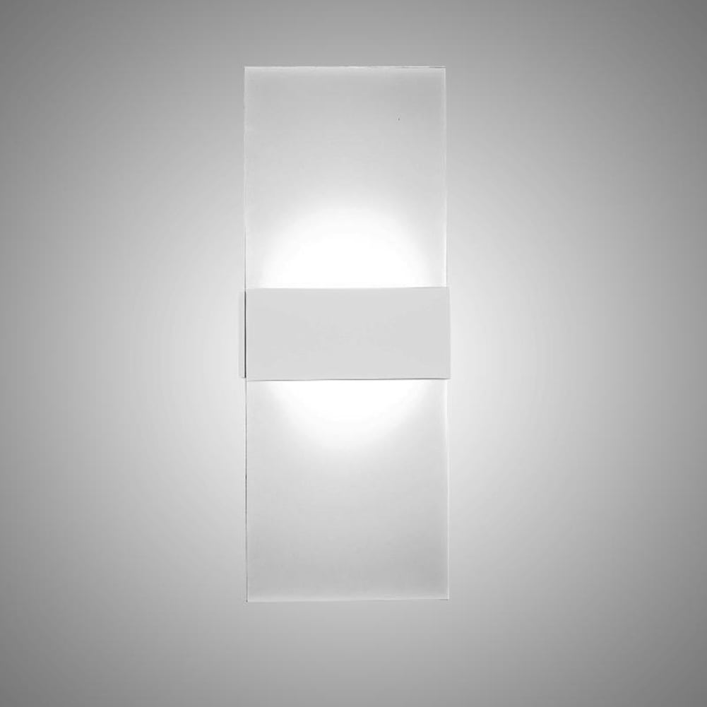 Welling Modern LED Wall Lighting Up Down Cube Indoor Outdoor Bedroom ...