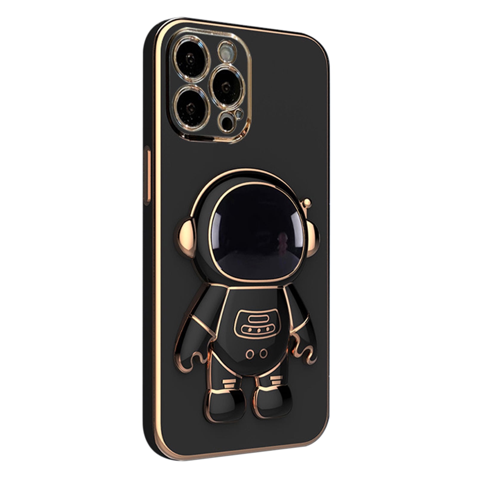 Welling Phone Protective Case Electroplated Cartoon Foldable Shockproof ...