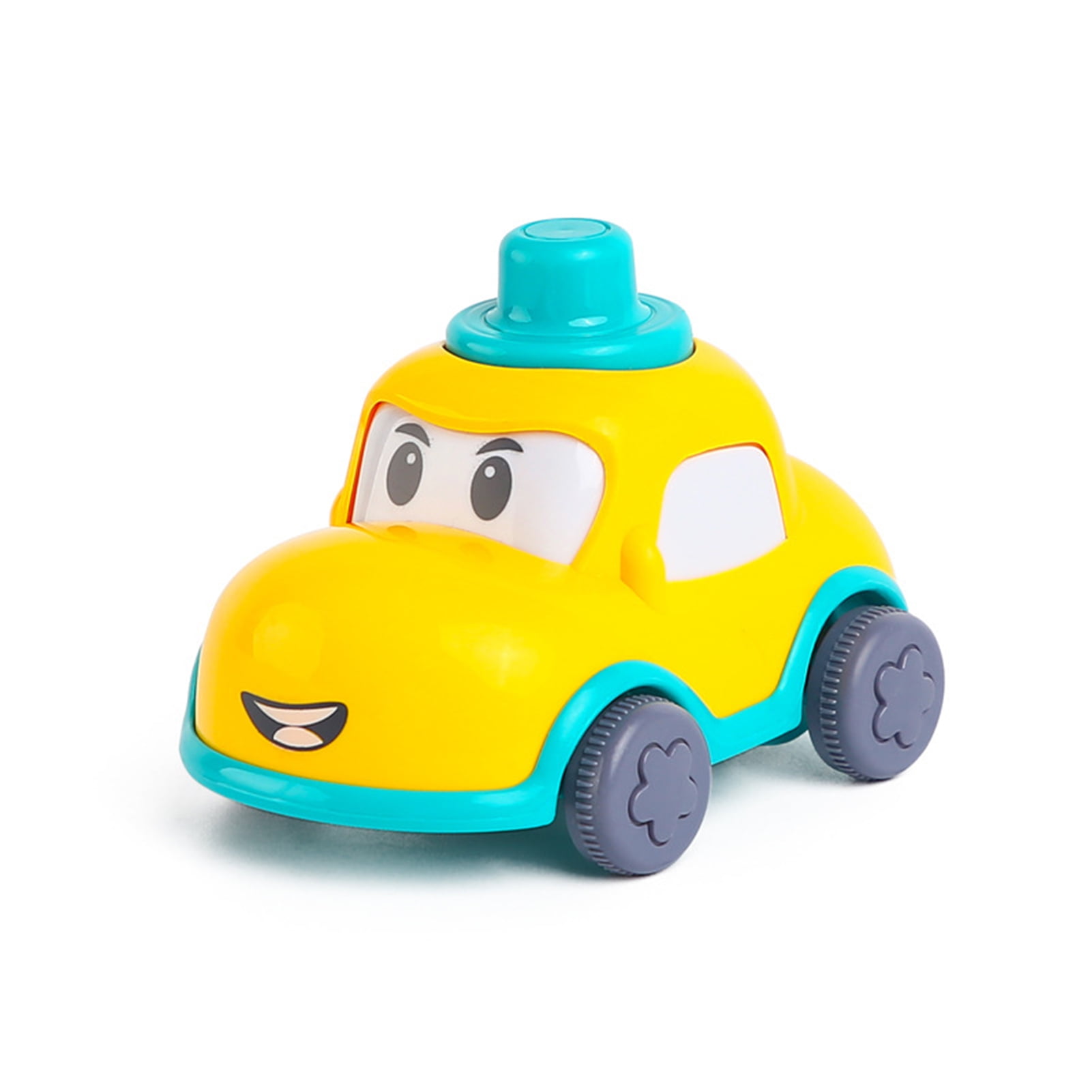 Welling Pull Back Car Cartoon Taxi Bus Forklift Excavator Plane Vehicle ...