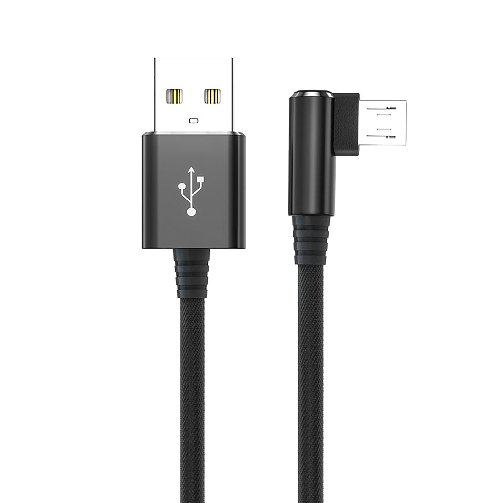 Welling V8 Data Cable 90 Degrees Elbow Fast Charging Plug Play Micro ...