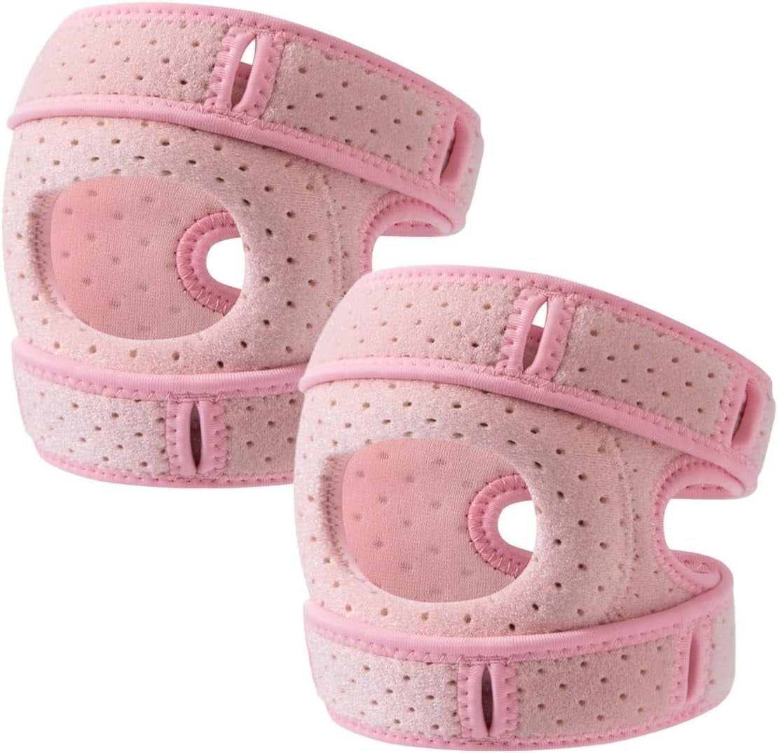 Wellknee Knee Brace – 2 Pack Adjustable Patellar Tendon Support Sleeves ...