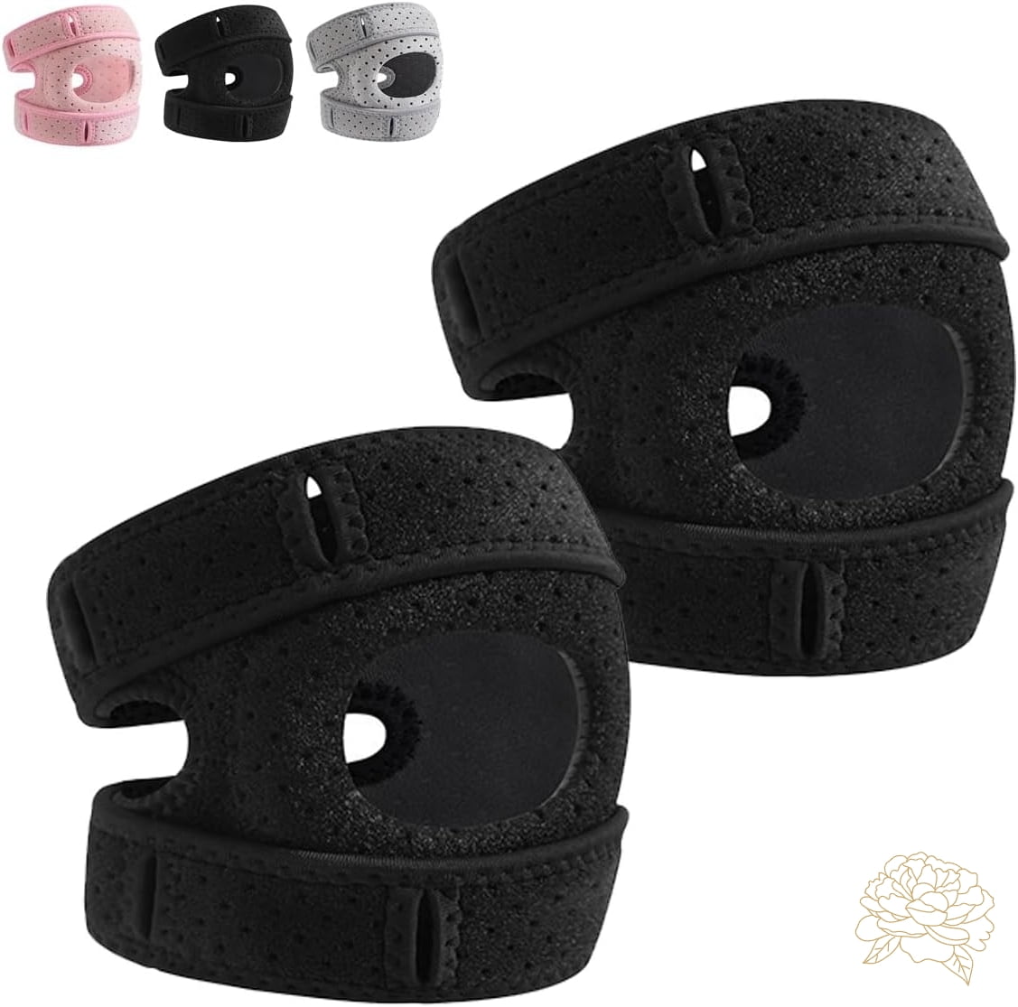 Wellknee Knee Brace, Wellnee Patellar Pad Realign Knee Joint While You ...