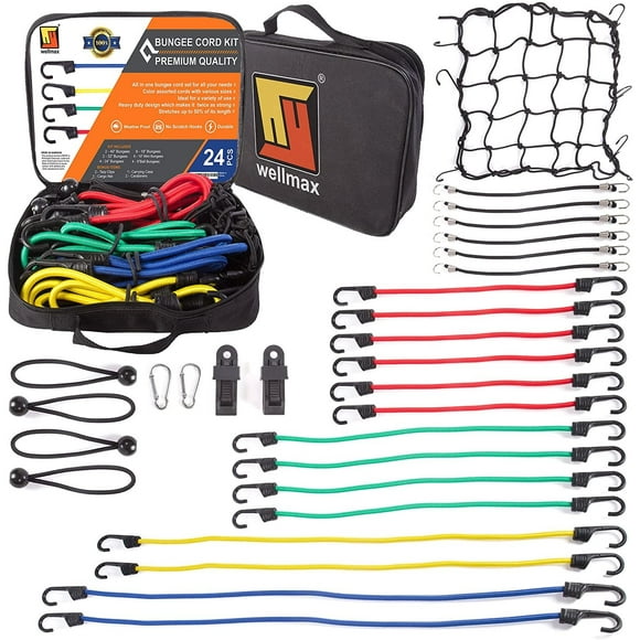 Bungee Cords with Hooks in Bungee Cords - Walmart.com