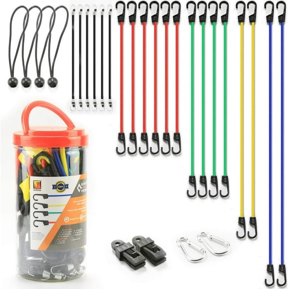 Bungee Cords with Hooks in Bungee Cords - Walmart.com