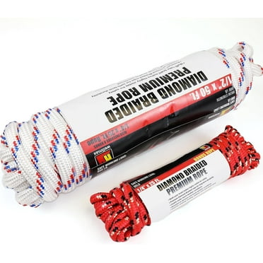Wellmax Diamond Braided Nylon Rope with Uv Treatment and Weather ...
