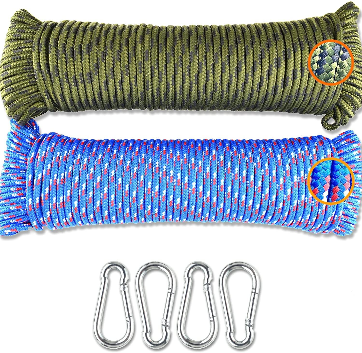 Wellmax Diamond Braided Polypropylene Rope with Uv Treatment and ...