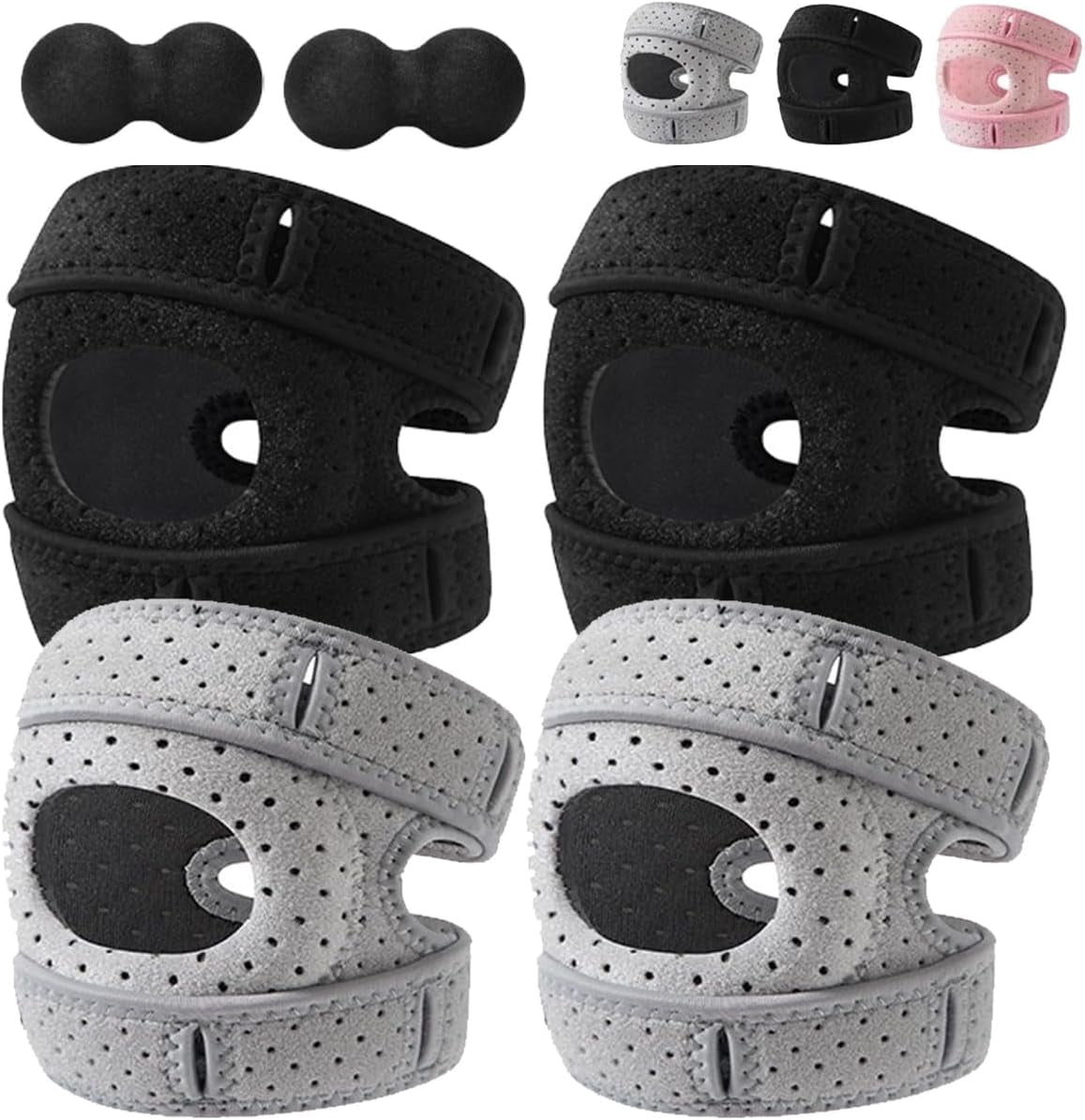 Wellnee Knee Brace, Wellknee Adjustable Patellar Pad, Wellknee Knee ...