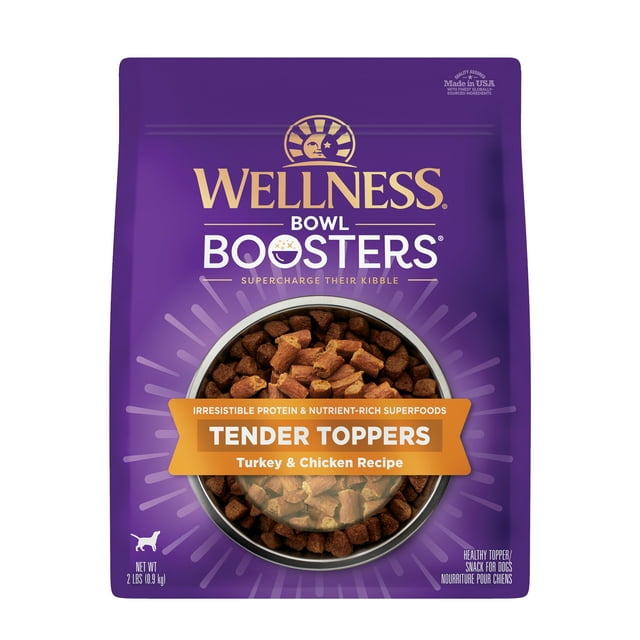 Wellness Bowl Boosters Tender Toppers, Healthy Grain Free Dog Food ...