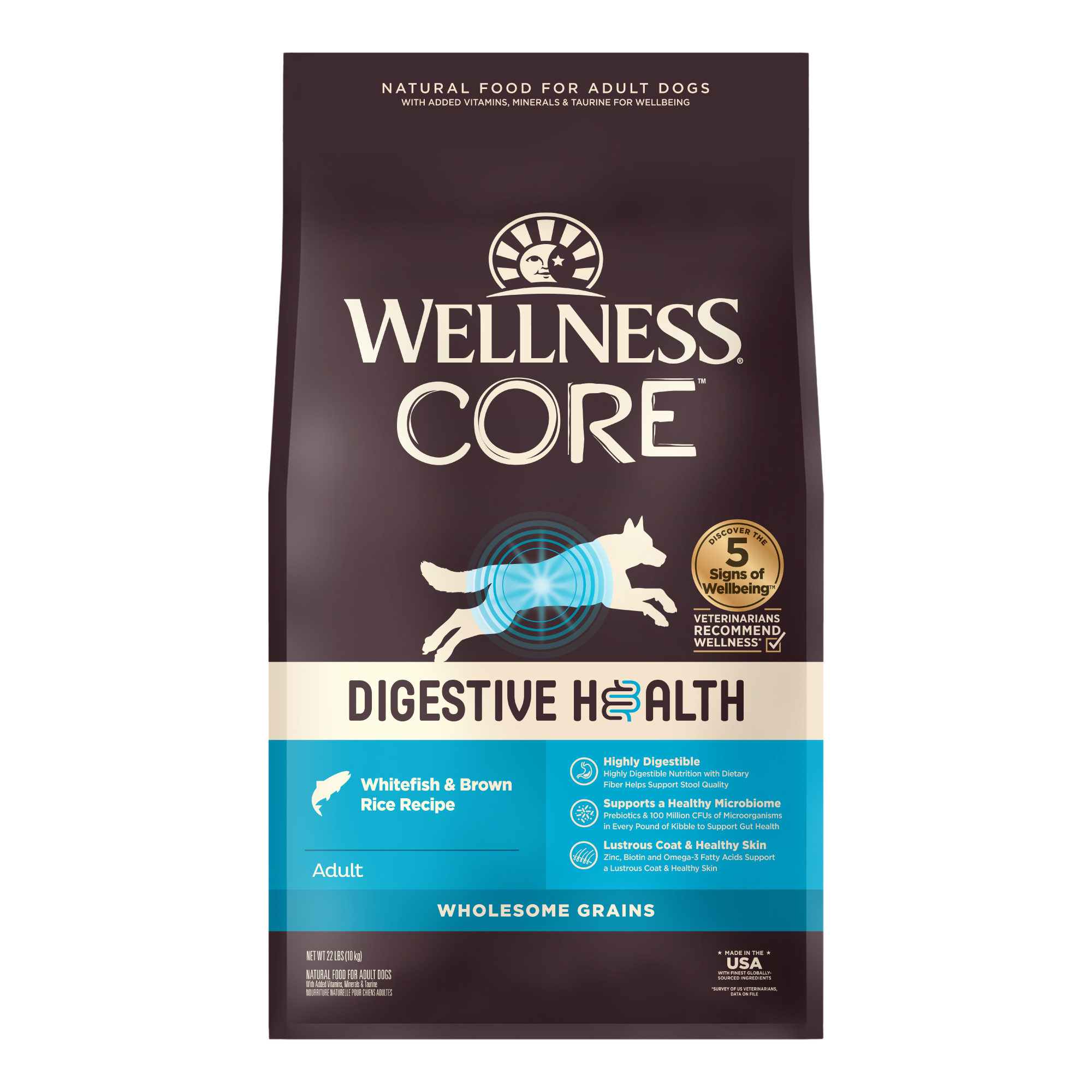 Wellness Complete Health Natural Dry Dog Food, Lamb & Barley, 30-Pound ...