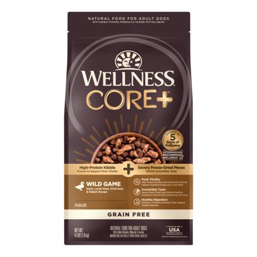 Wellness CORE Natural Grain Free Dry Dog Food, Ocean Whitefish, Herring ...