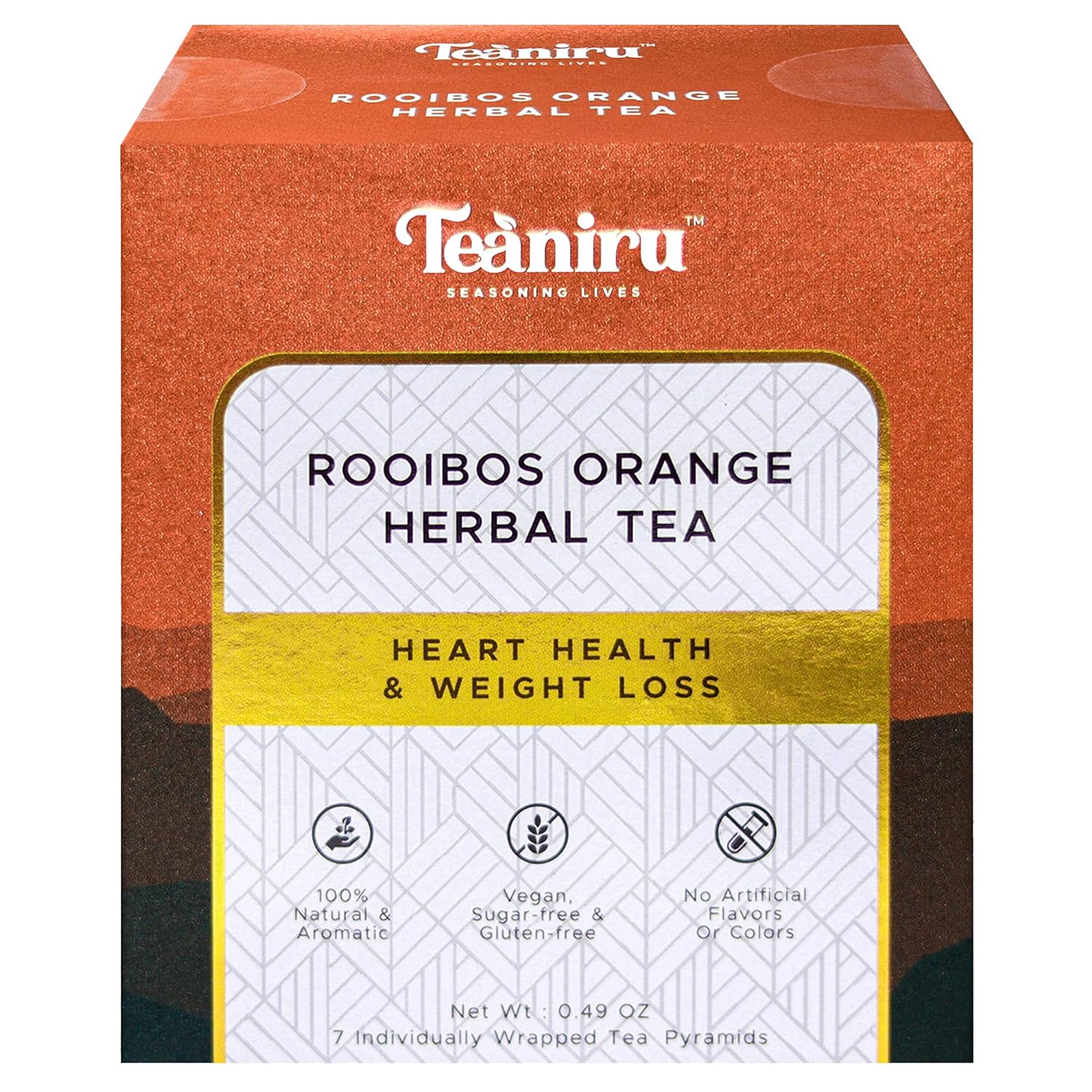 Wellness Collections - Rooibos Orange Tea | Natural - Calming Relaxing ...