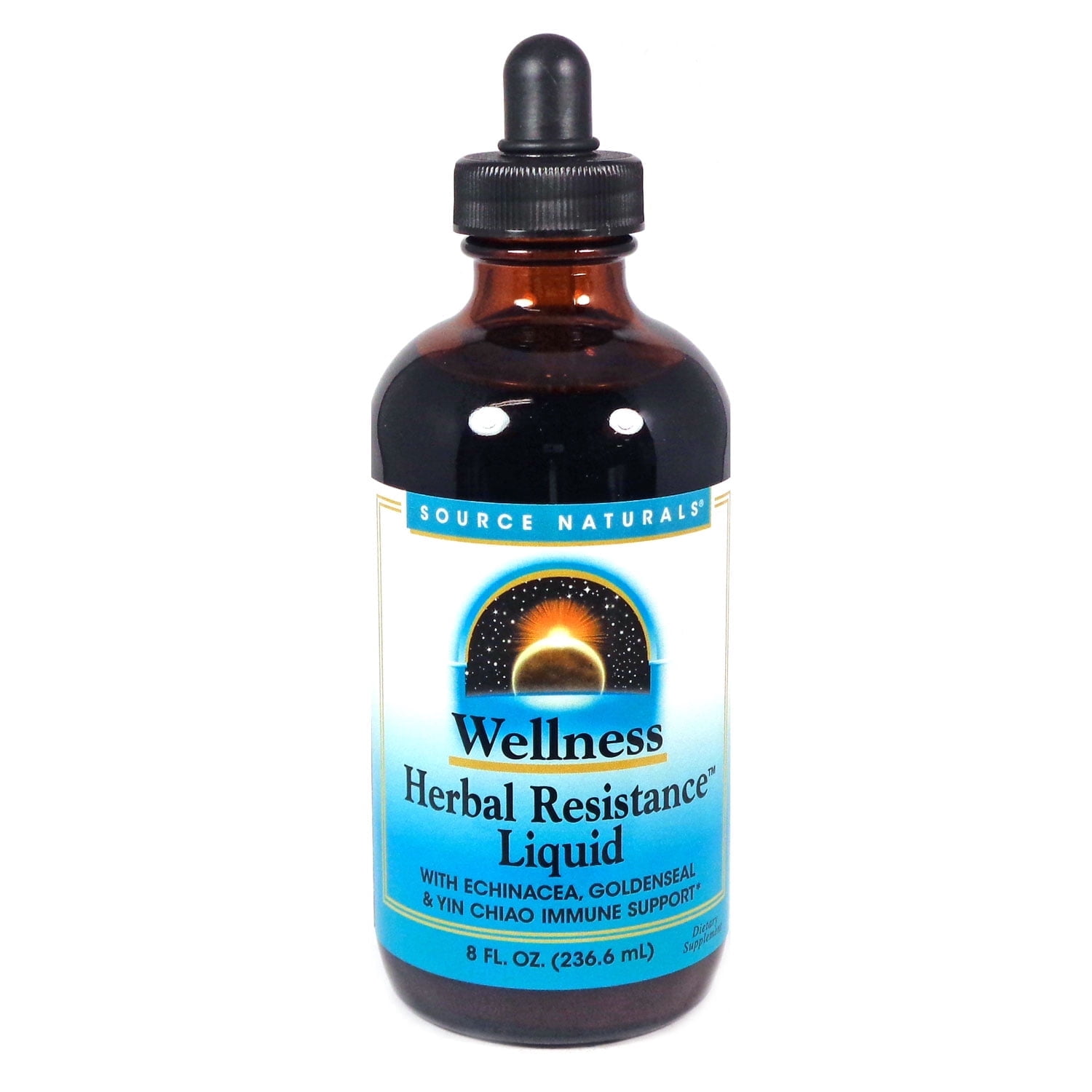 Wellness Herbal Resistance Liquid by Source Naturals - 8 Oz Supplement ...