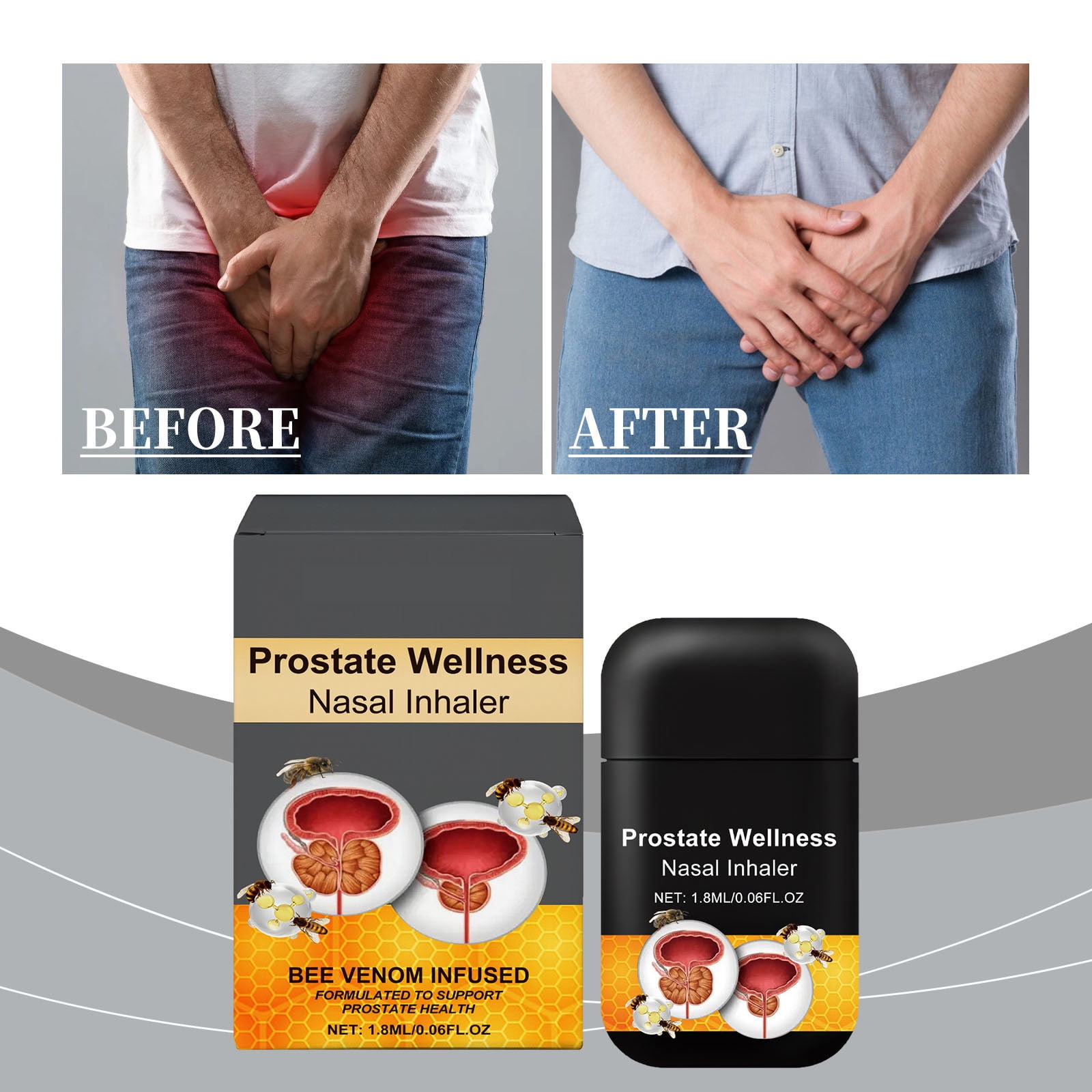 Wellness Nasal Inhaler Male Discomfort Natural Health Nasal Inhaler 1 ...
