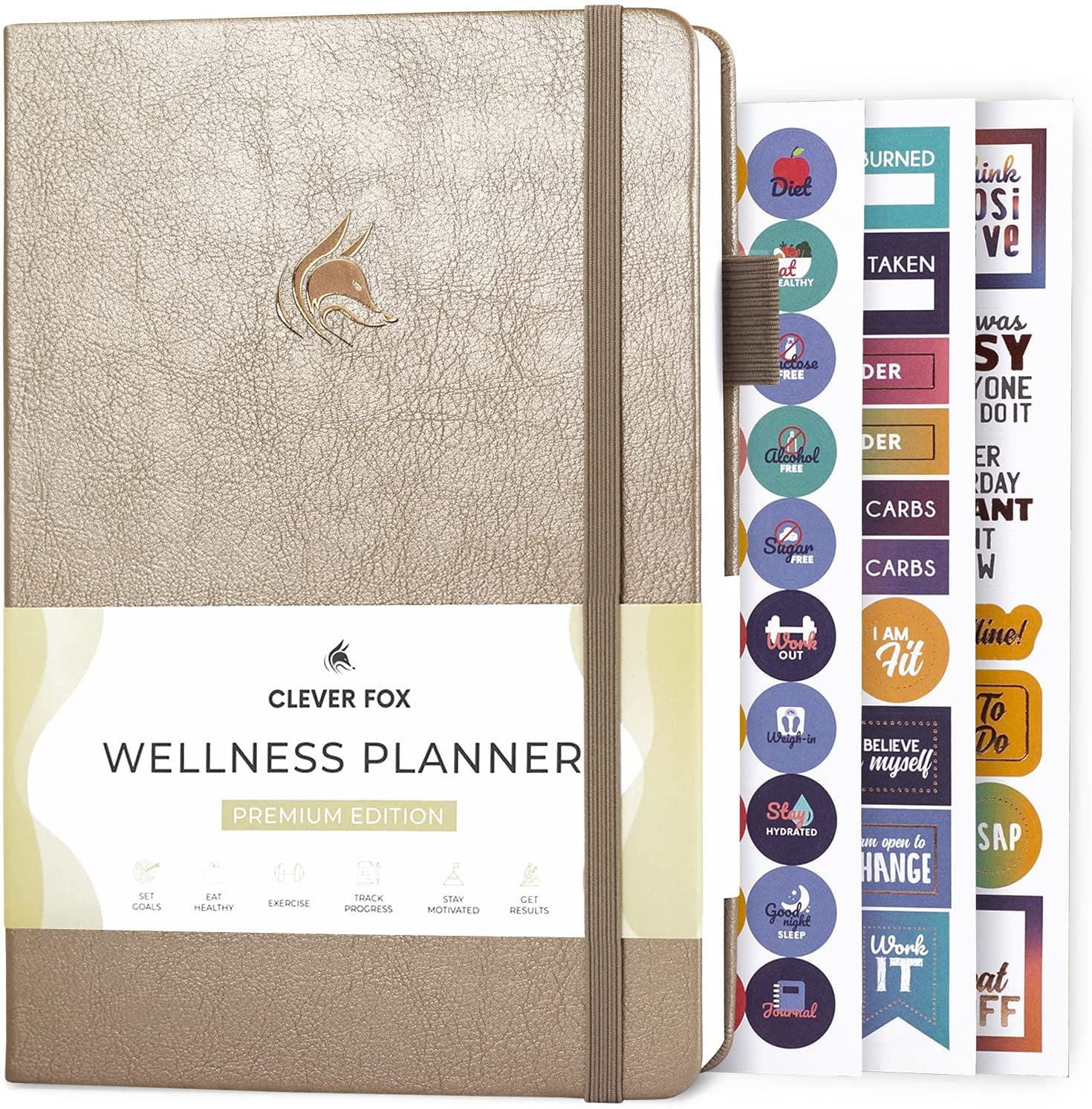 Wellness Planner - Weekly & Daily Health and Wellness Log, Food Journal ...