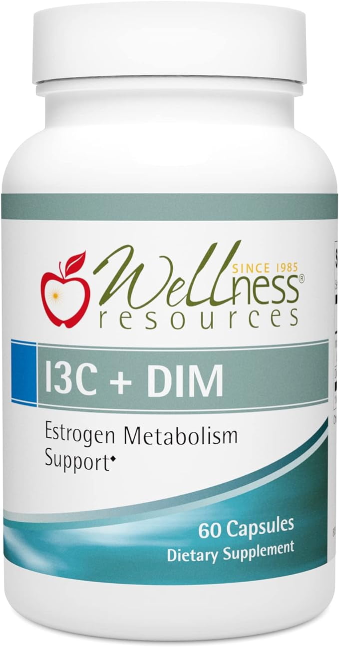 Wellness Resources I3C + DIM for Healthy Estrogen Metabolism ...
