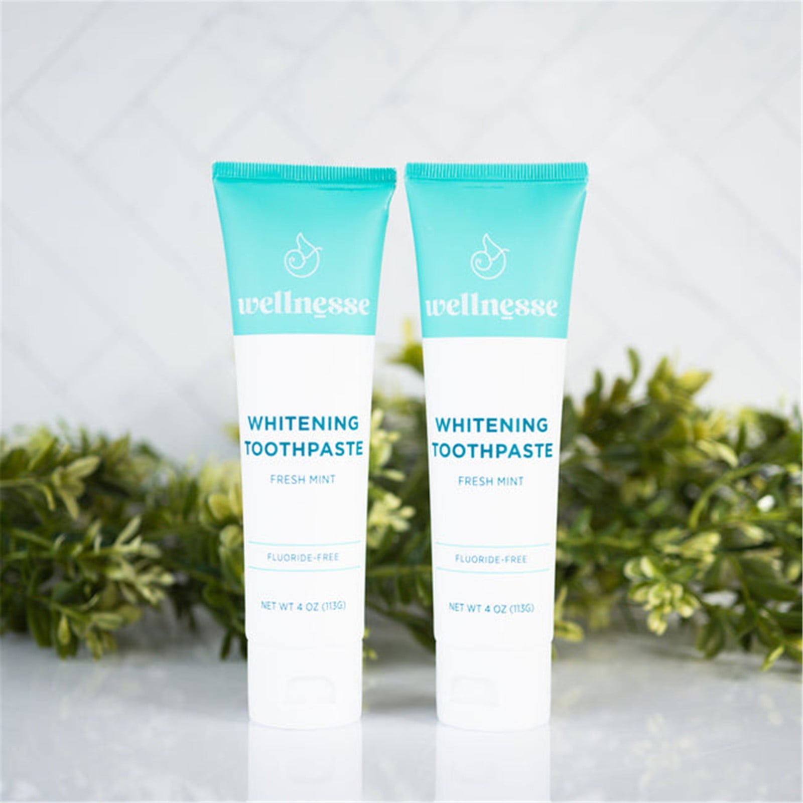 Wellnesse Whitening Toothpaste, Hydroxyapatite Toothpaste, Natural ...