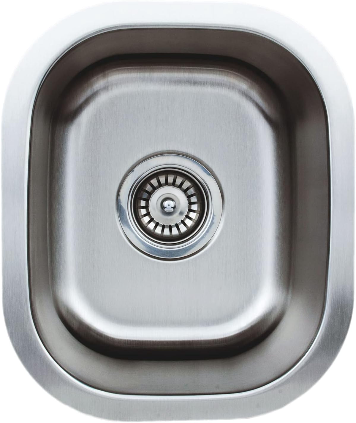 Wells 18 Gauge Single Bowl Undermount Stainless Steel Kitchen Sink ...