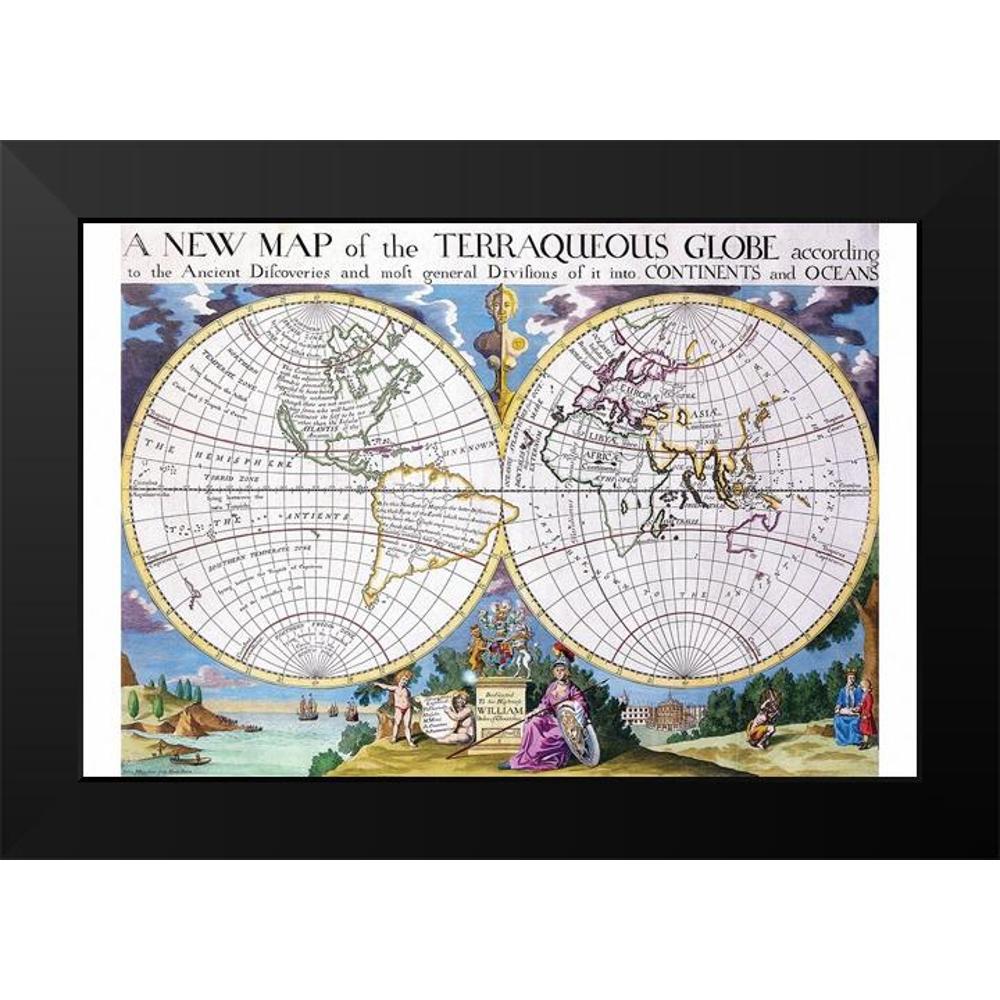 Wells, Edward 14x11 Black Modern Framed Museum Art Print Titled ...