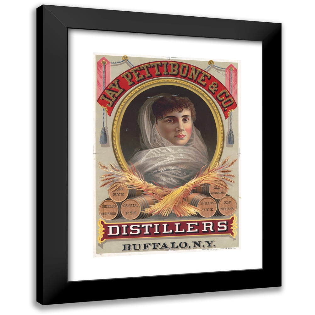 Wells & Hope Co. 14x18 Black Modern Framed Museum Art Print Titled ...