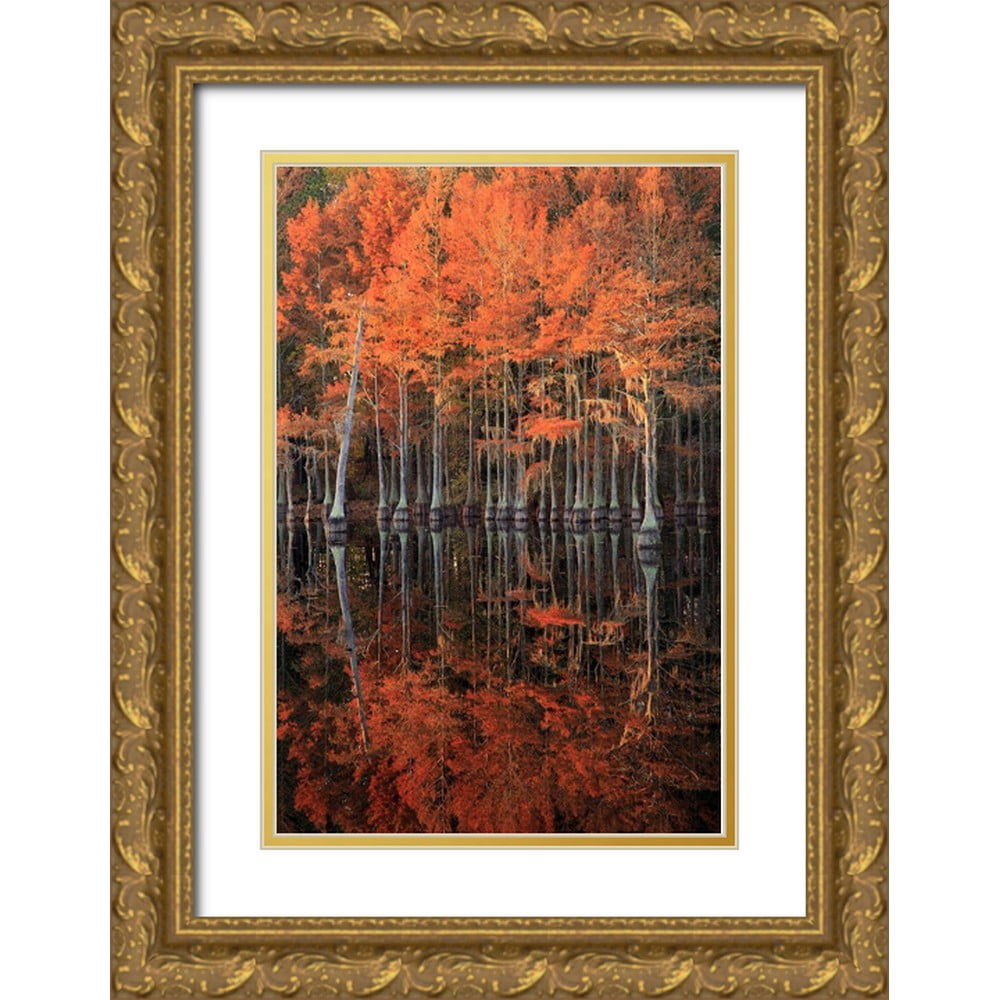 Wells, Joanne 11x14 Gold Ornate Wood Framed with Double Matting Museum ...