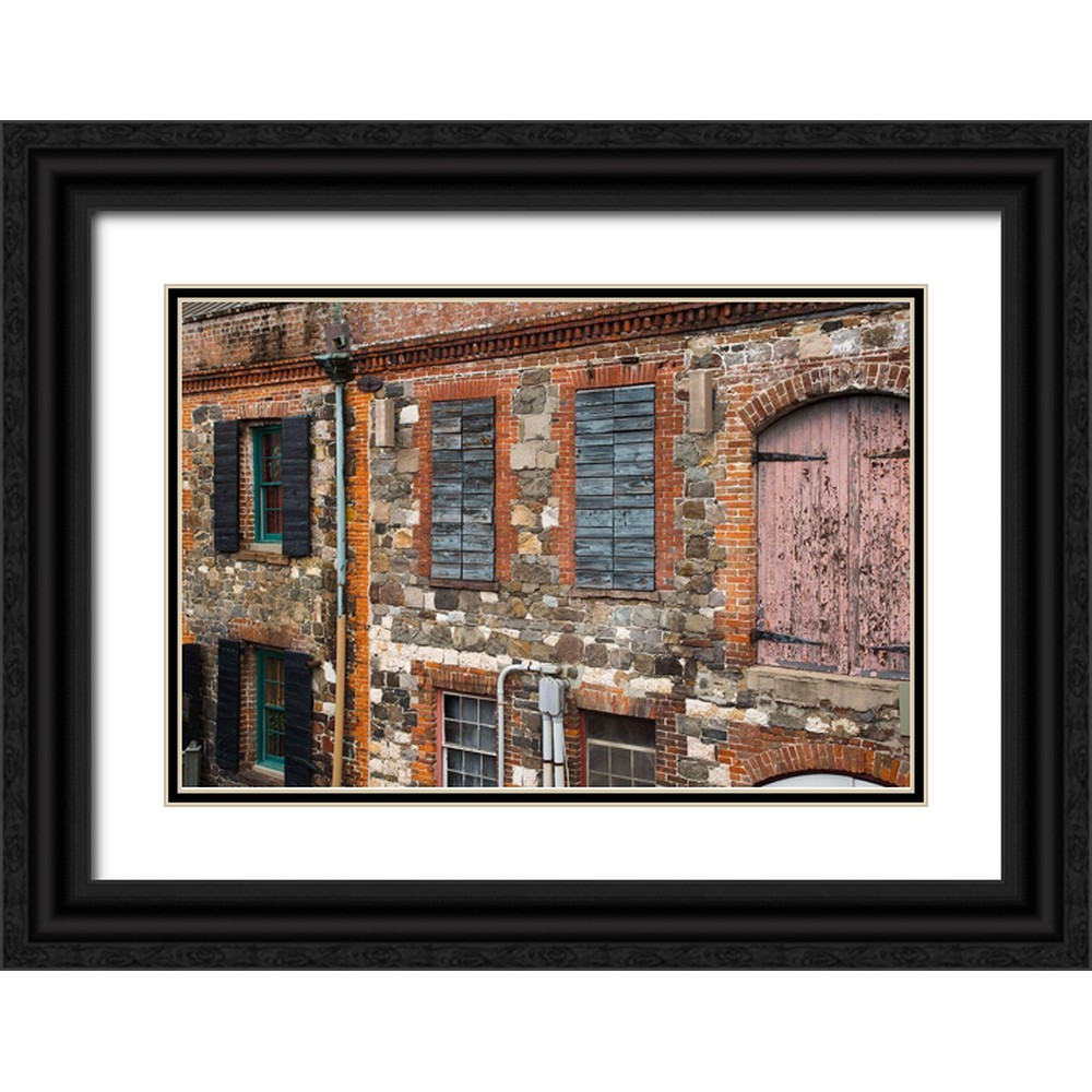 Wells, Joanne 14x11 Black Ornate Wood Framed with Double Matting Museum ...