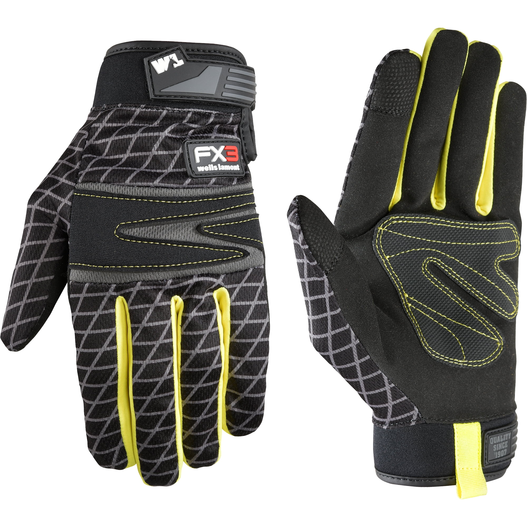 Wells Lamont Men's FX3 Synthetic Leather Palm Work Glove - Walmart.com
