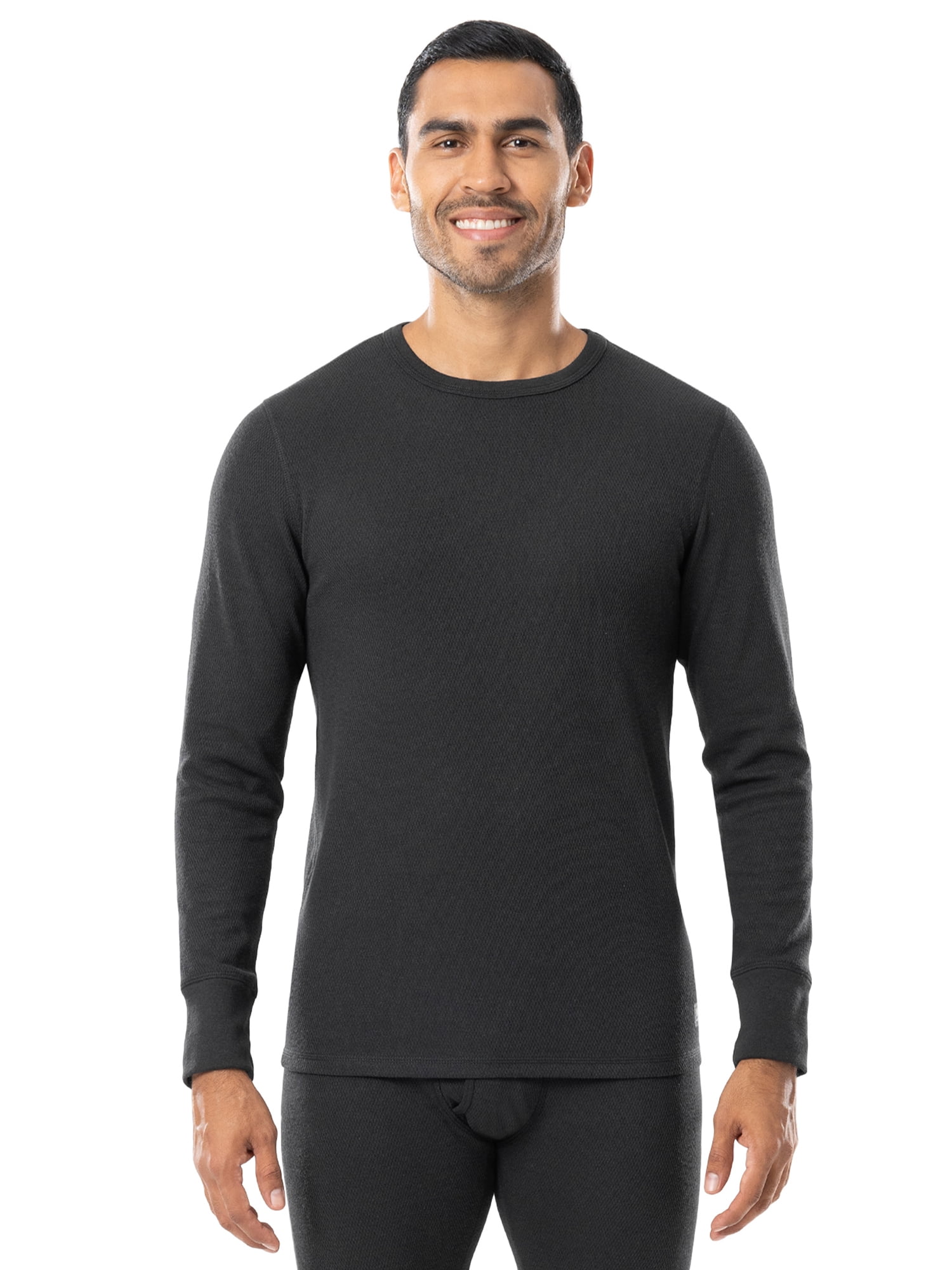 Wells Lamont Men's Heavyweight Cotton Blend Thermal Pullover Shirt ...