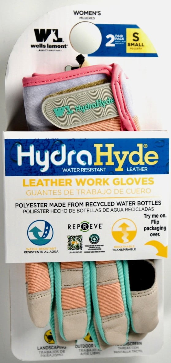 Wells Lamont Women's HydraHyde Leather Work Gloves, 2 Pair (Small ...