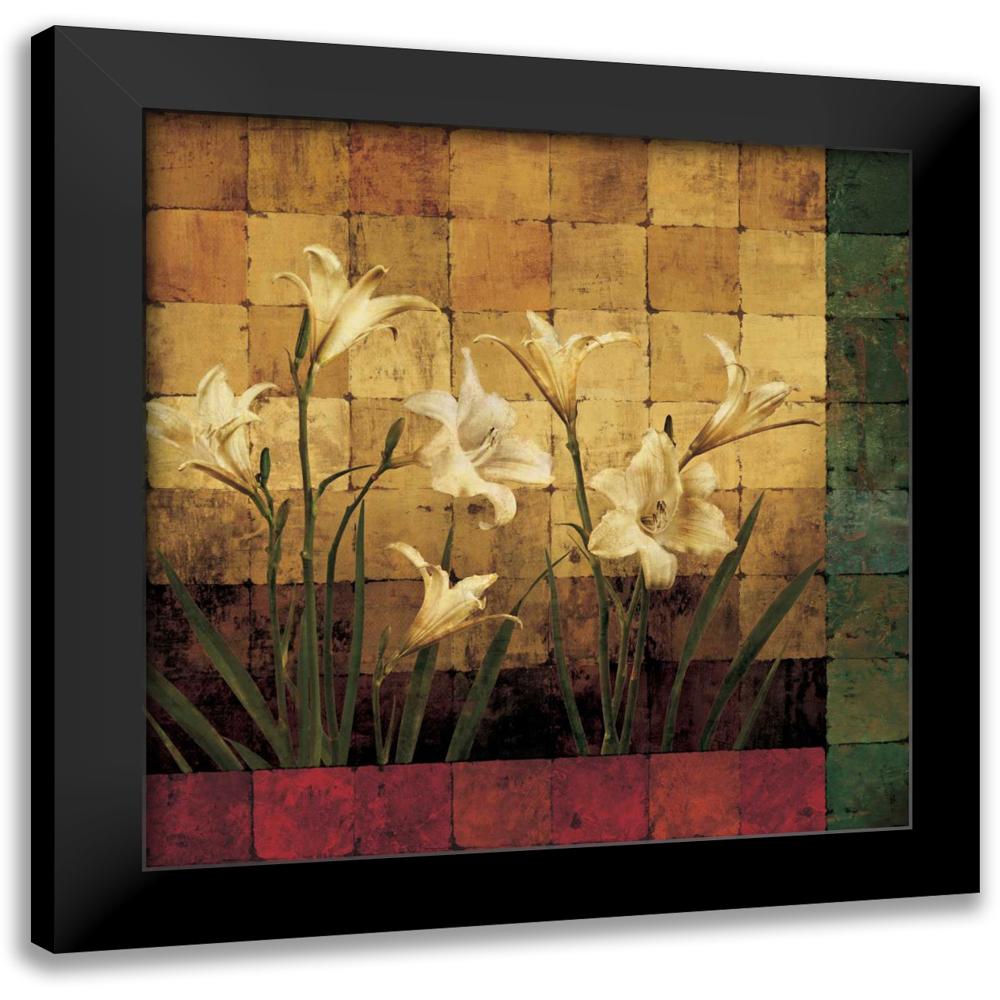 Wells, Marcia 20x20 Black Modern Framed Museum Art Print Titled - Lily ...