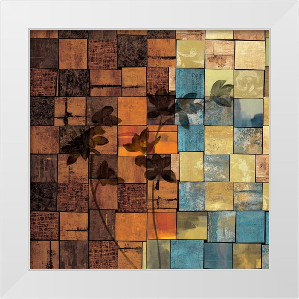 Wells, Marcia 26x26 White Modern Wood Framed Museum Art Print Titled ...