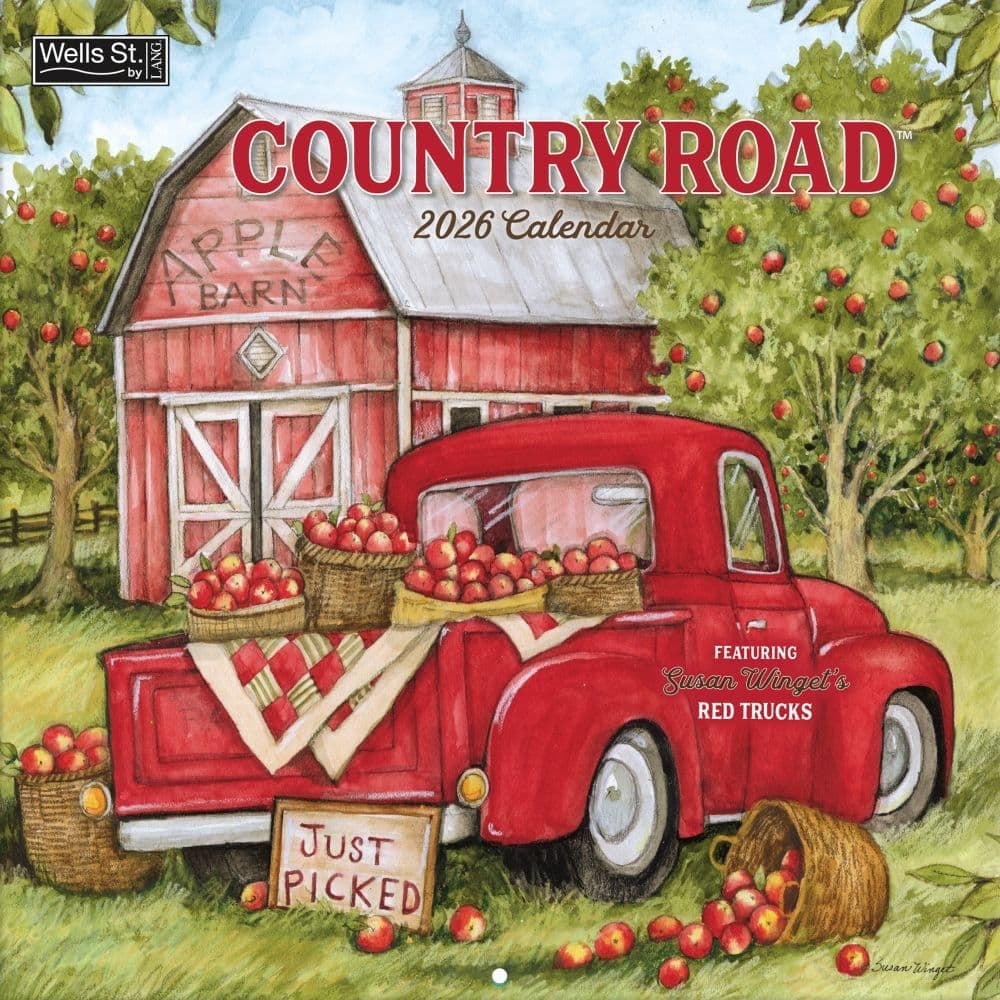 Country Road 2026 12X12 Wall Calendar (26997001744) - Walmart.com