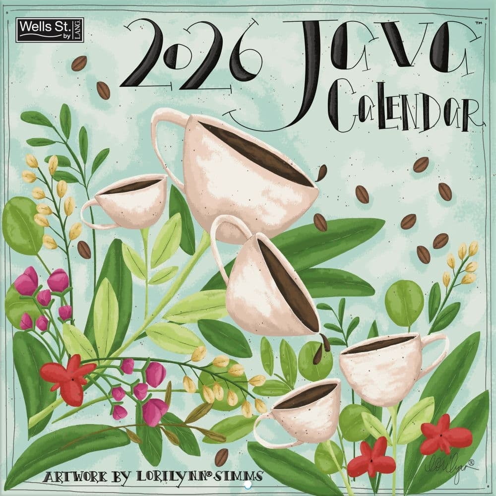 Wells Street by Lang, Java 2026 Wall Calendar, 12'' X 12'', 12-Month Calendar with No Binding ...