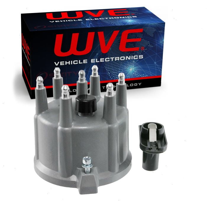 Wells WVE Distributor Cap & Rotor Kit compatible with Jeep Cherokee ...