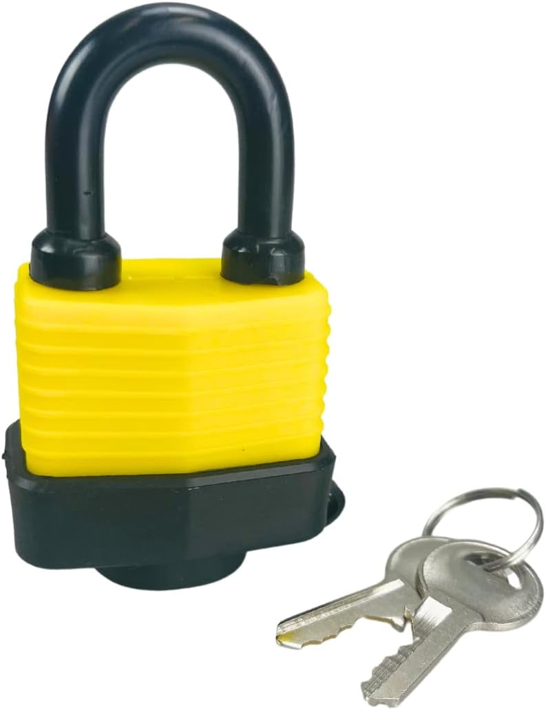 Wellsay 1-1/8" Short Shank Waterof Laminated Padlock || Heavy Duty ...