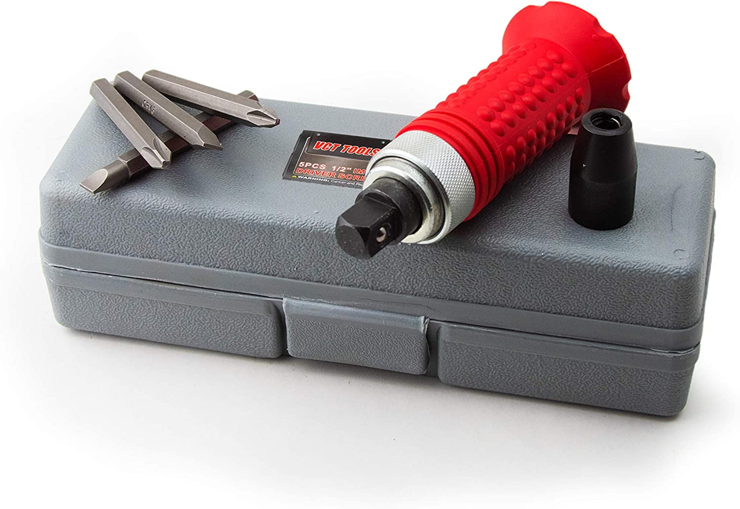 Wellsay 1/2 Drive Impact Driver Set Screwdriver Screw Bolt Remover ...