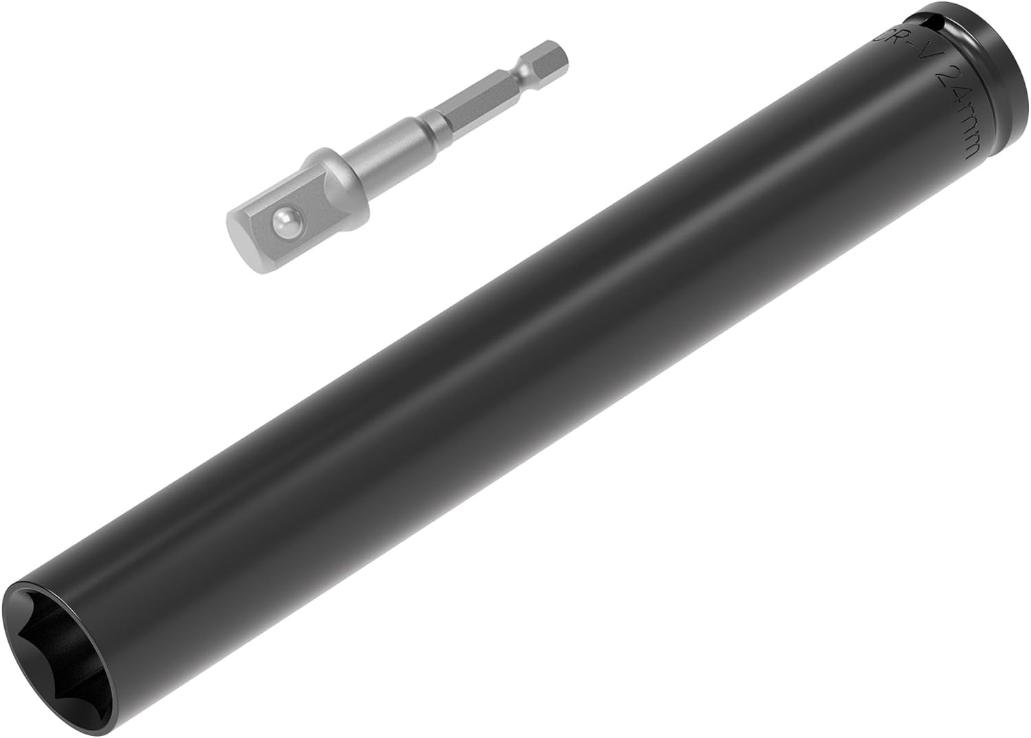 Wellsay 1/2 Inch Drive Socket Accessory Set, 24mm(15/16-Inch) Deep 6 ...