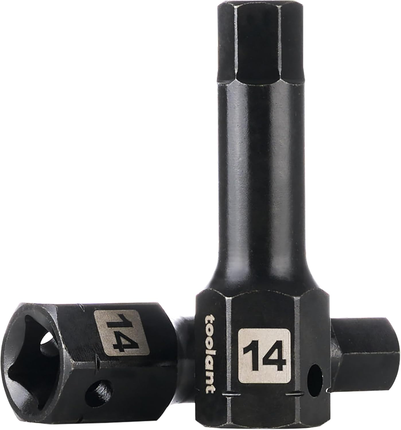 Wellsay 1/2" drive 14mm impact hex bit socket set 2PCS, Hex Drive, S2 ...