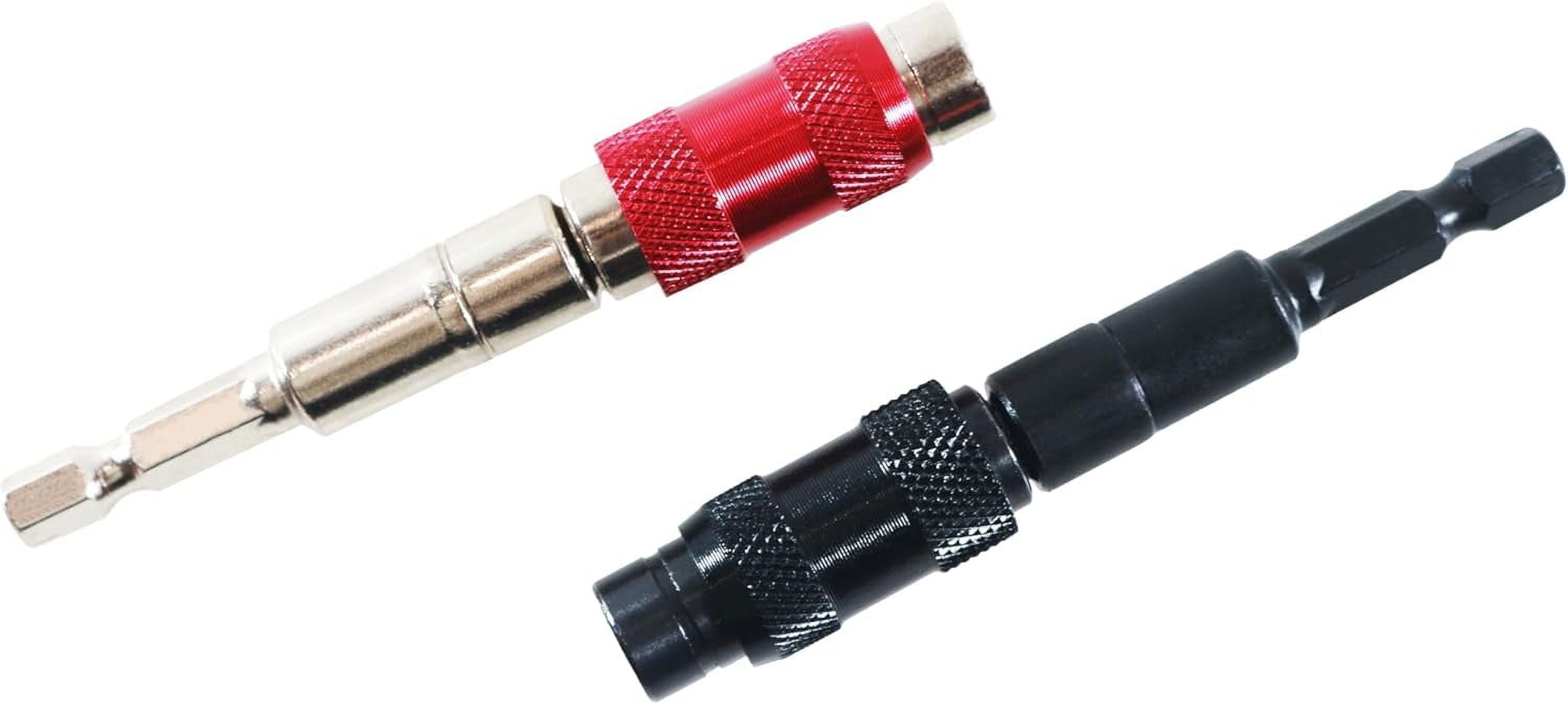 Wellsay 1/4" Pivoting Bit Tip Holder Magnetic Screw Drill Tip Pivot ...