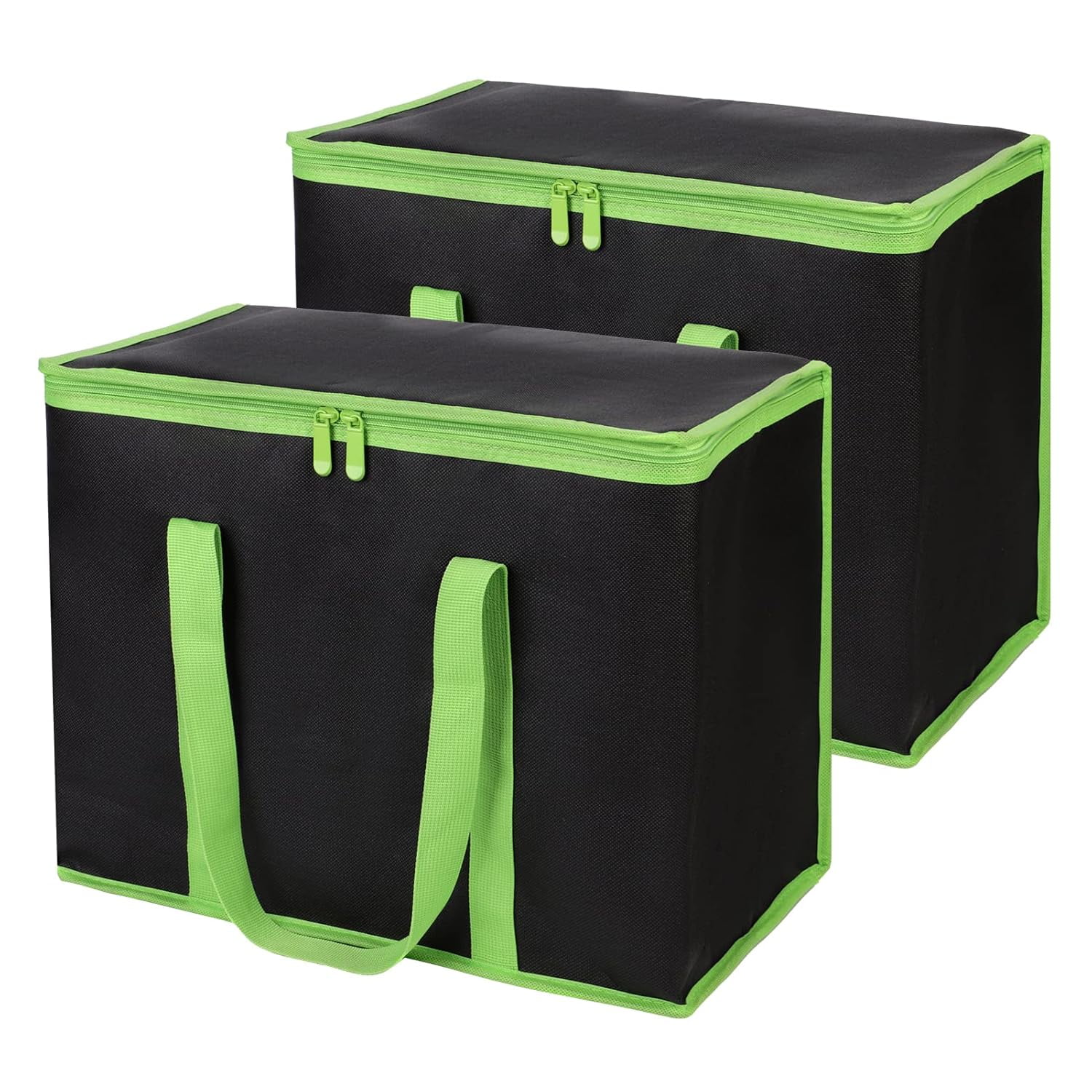 Wellsay 1-Pack Insulated Reusable Grocery Bags, X-Large Insulated Food ...