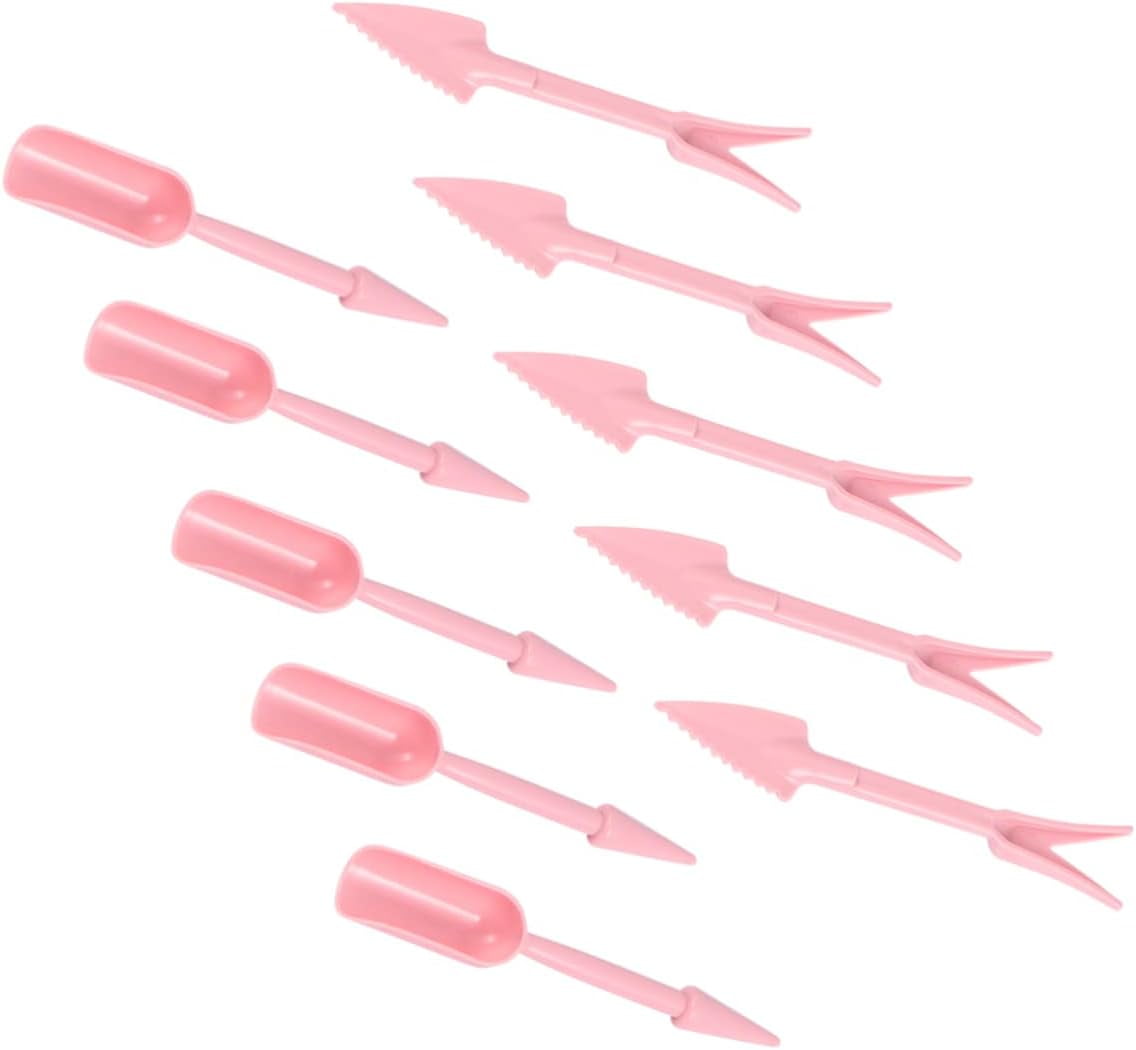 Wellsay 10 Pcs Set Plastic Garden Widger Seedling Dibber Shovel for ...