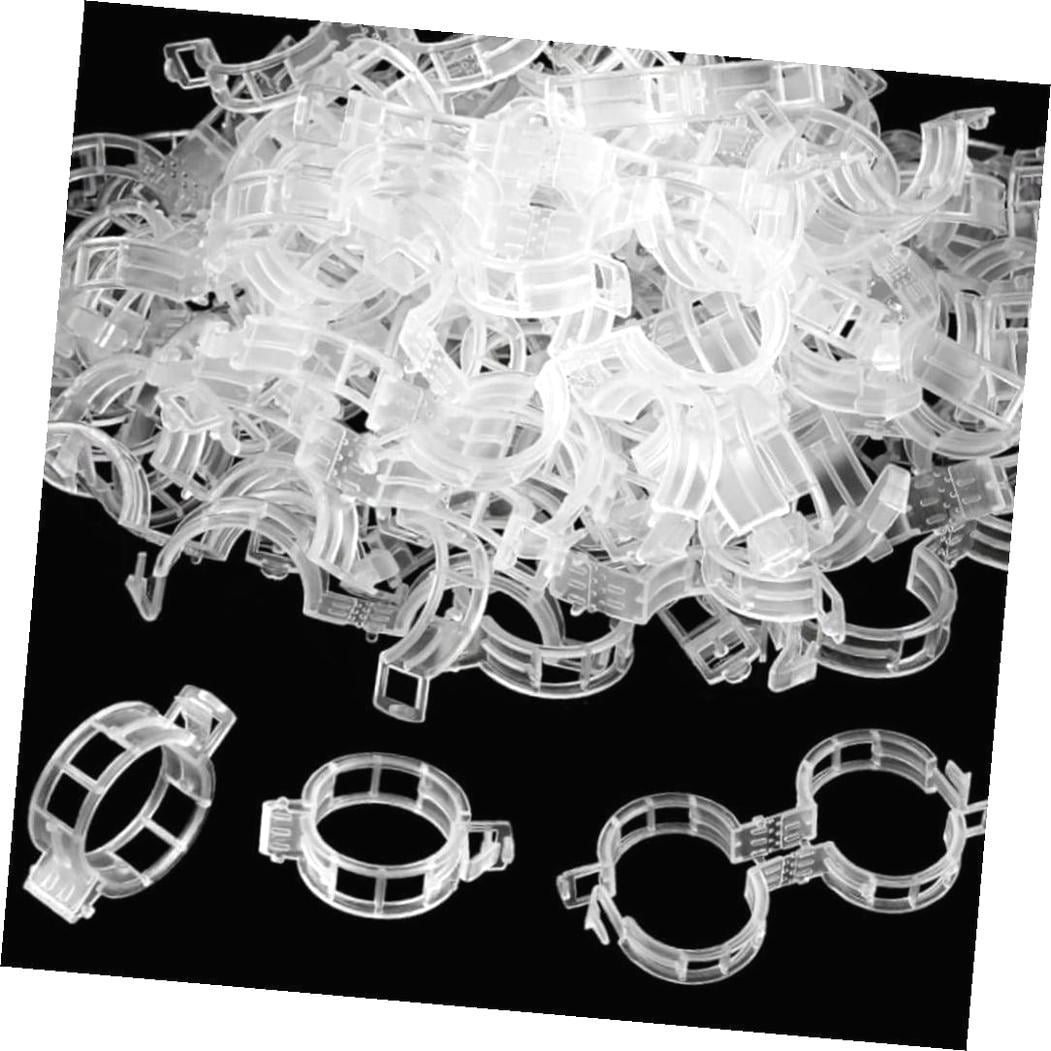 Wellsay 100PCS Secured Plastic Plant Clip, Upgrade Grape and Tomato ...