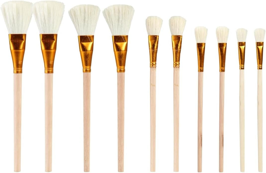 Wellsay 10PCS Manual Pollination Brush Set Pollinator Tool Handheld ...