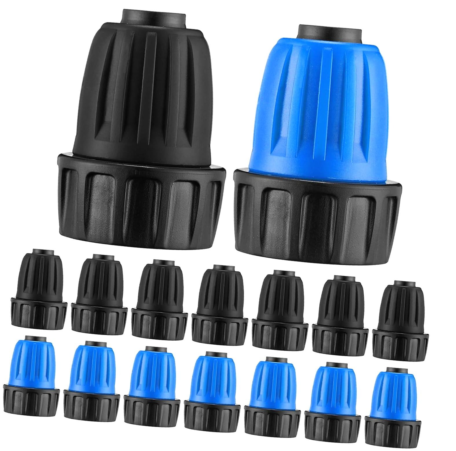 Wellsay 12 Pcs 1/2 Inch Adapter 3/4" to 1/2" Drip Irrigation Tubing ...