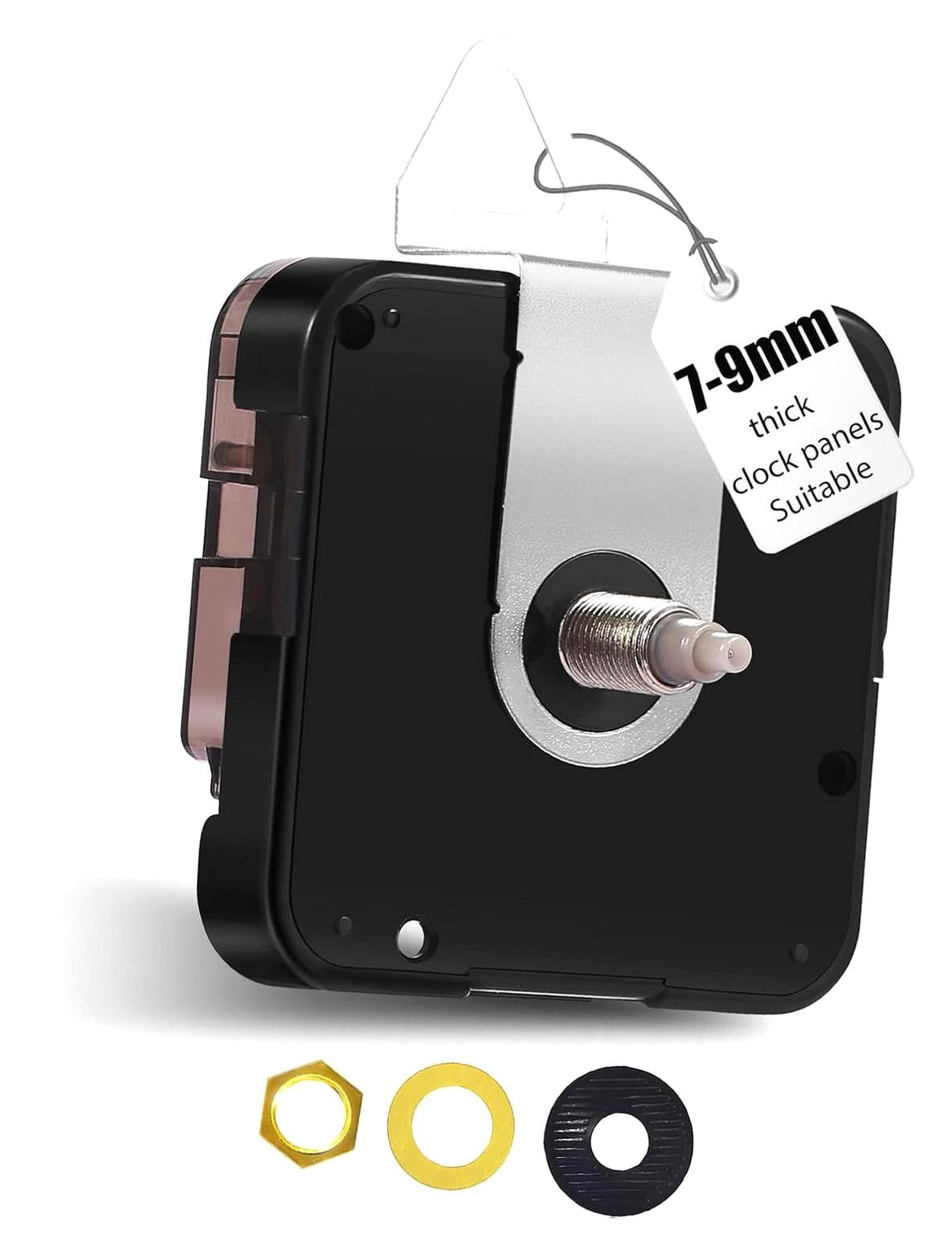Wellsay 12888 Silent Sweep Clock Mechanism, Quartz Wall Clock Motor ...