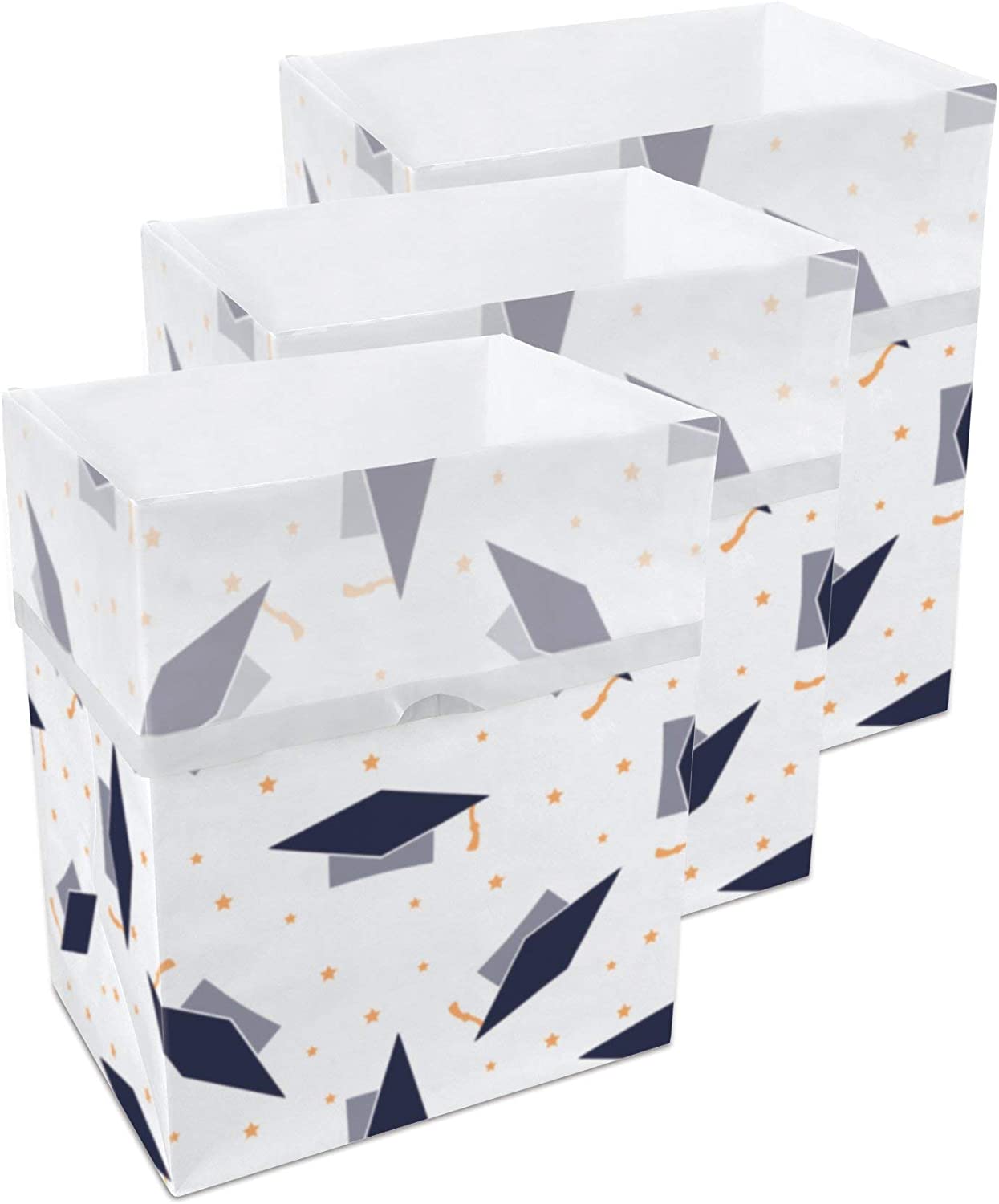 Wellsay 13 Gallon Disposable Trash Cans (3-Pack). Reusable Garbage and ...