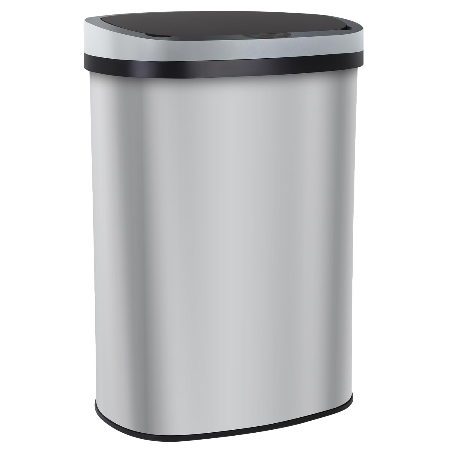 Wellsay 13 Gallon Kitchen Garbage Can 50L Stainless Steel Trash Can ...