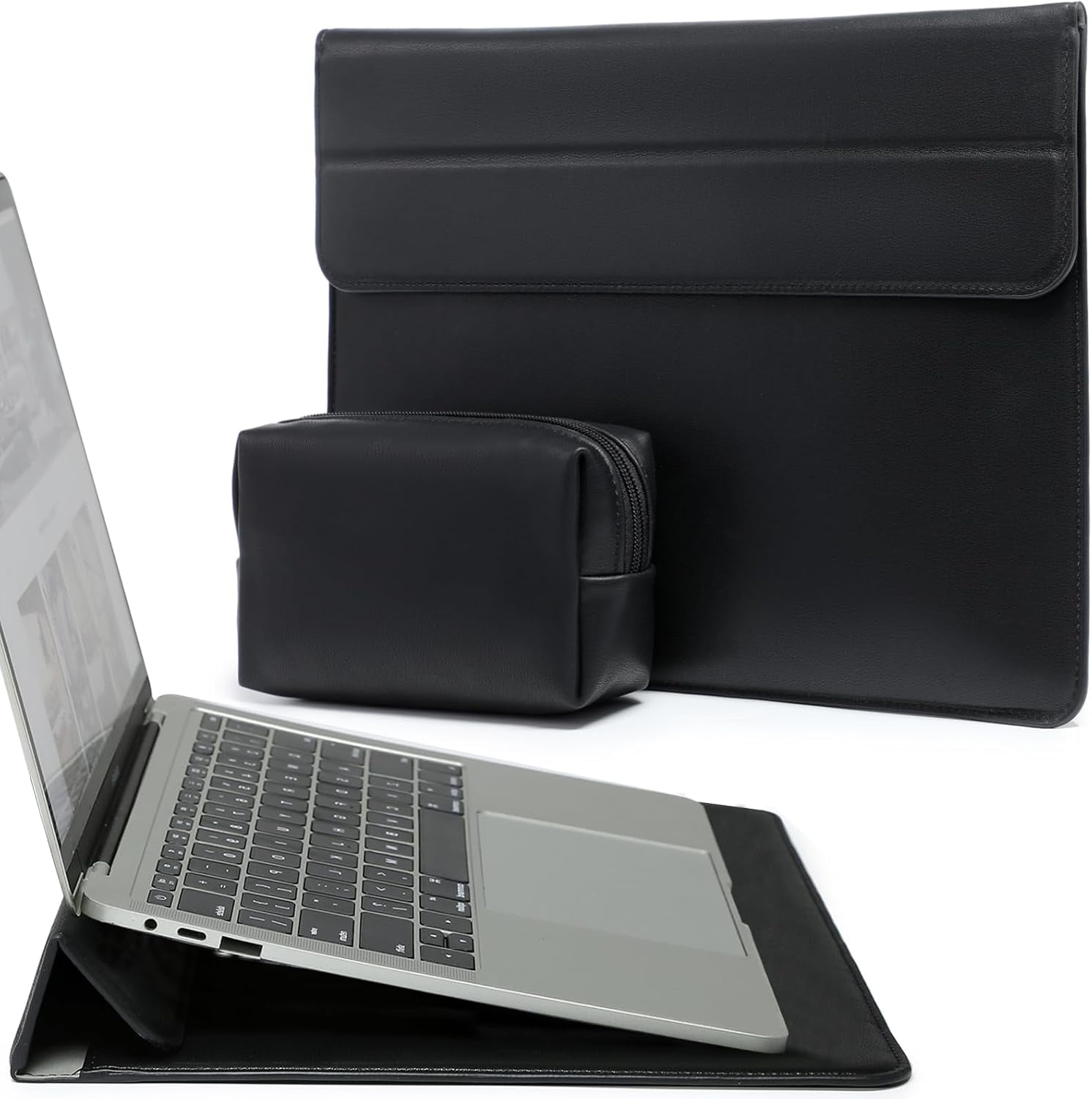 Wellsay 13 Inch Laptop Sve Case with Stand Function for MacBook Air 13 ...