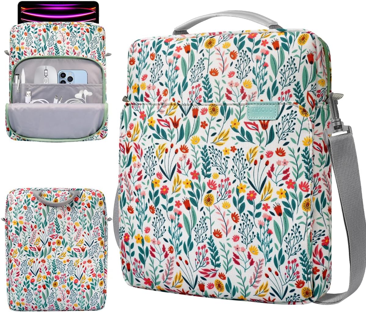 Wellsay 13 Inch Tablet Sve Handbag with Shoulder Strap for iPad Air 13 ...