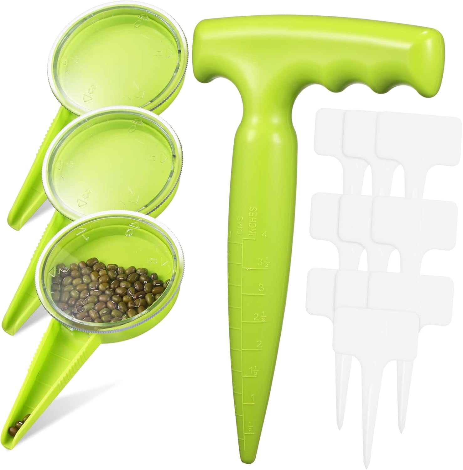 Wellsay 14pcs Garden Dispenser Sowing Spreaders Garden Tools Dispenser ...